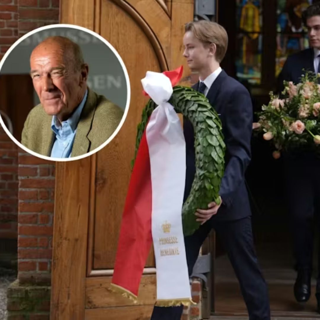 Smukt farvel: Prinsesse Benediktes sidste hilsen til Jesper Bruun ...