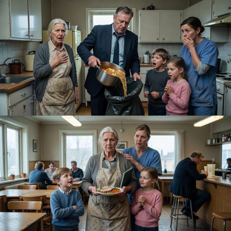 Her svigersøn kaldte hendes bondehus-middag for skrald, uden nogensinde ...